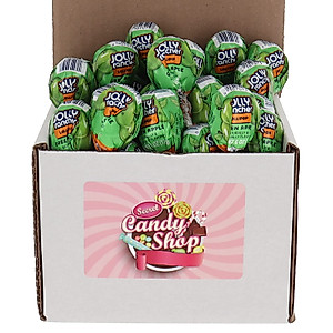 SECRET CANDY SHOP Jolly Rancher Pops Lollipops Lollies in a Box (Green Apple, Pack of 20)