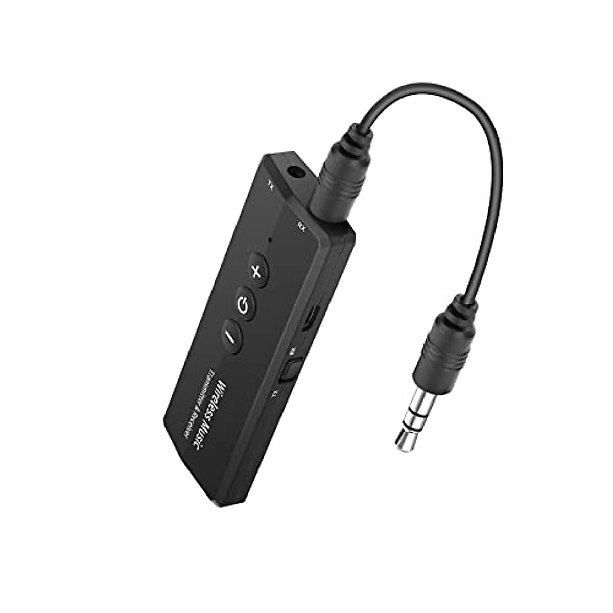Bluetooth 5.0 Transmitter 3-in-1, Portable Wireless Bluetooth Transceiver Adapter, Rechargeable Bluetooth Transmitter for TV, Bluetooth Audio Receiver for Car System