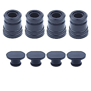 HAISHINE 4 Set AV Annular Buffer Plug Cap for STIHL MS180 017 018 MS170# 1123 791 7300