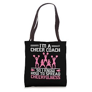 Cheerleading Coach Cheer Coach Cheerleader Cheer Training Tote Bag
