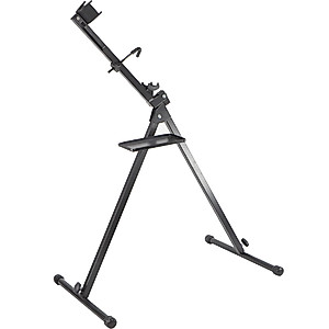 Lumintrail Bicycle Repair Stand with Tool Tray for Home Mechanics (Max 55 lbs), For Road Bikes, Foldable & Portable Design