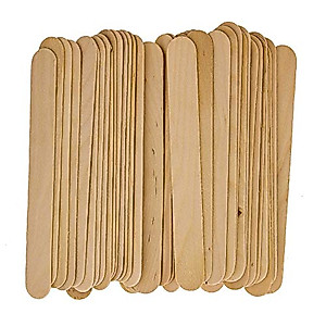 TCP Global Wood Paint Mixing Sticks - 50 Pack - Automotive, Crafts, Airbrush, Art