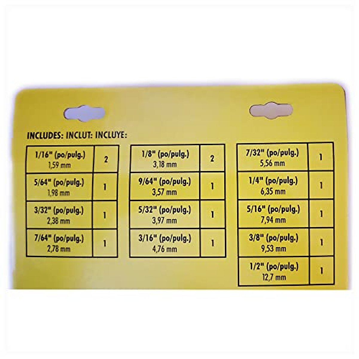 Drill Bit Set - Hex Shank Black Oxide