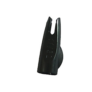 JIEXI HWYP Plastic Arrow Nocks for 11/32" Compound Bow Arrows Pack of 50 (Black)