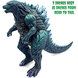 JAYKENIXO 2pcs Dragons and 10pcs Mini Action Figures Toys Set