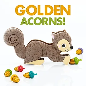 Educational Insights Special Edition The Sneaky, Snacky Squirrel Game, Preschool & Toddler Board Game for Kids 3-5 Years, Color Matching, Fine Motor Skills