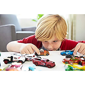 Hot Wheels Set of 15 Toy Cars or Trucks, 3 Themed 5-Packs of 1:64 Scale Die-Cast Vehicles (Styles May Vary)