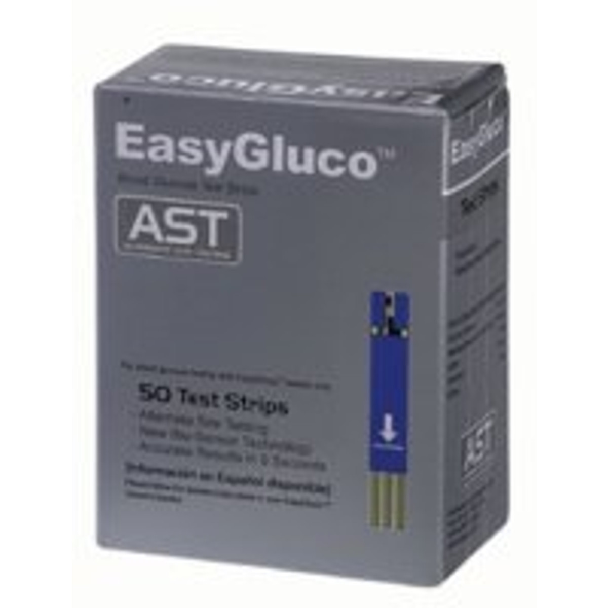 Easy Gluco Blood Glucose Test Strips-Box of 50