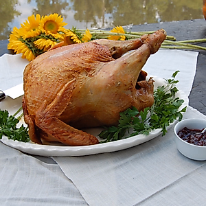 Bayou Classic 1118 32-qt Stainless Steel Turkey Fryer Perfect For Frying Up To 18-lb Turkeys Includes Perforated Poultry Rack and Lift Hook 12-in Stainless Thermometer 1-oz Seasoning Injector