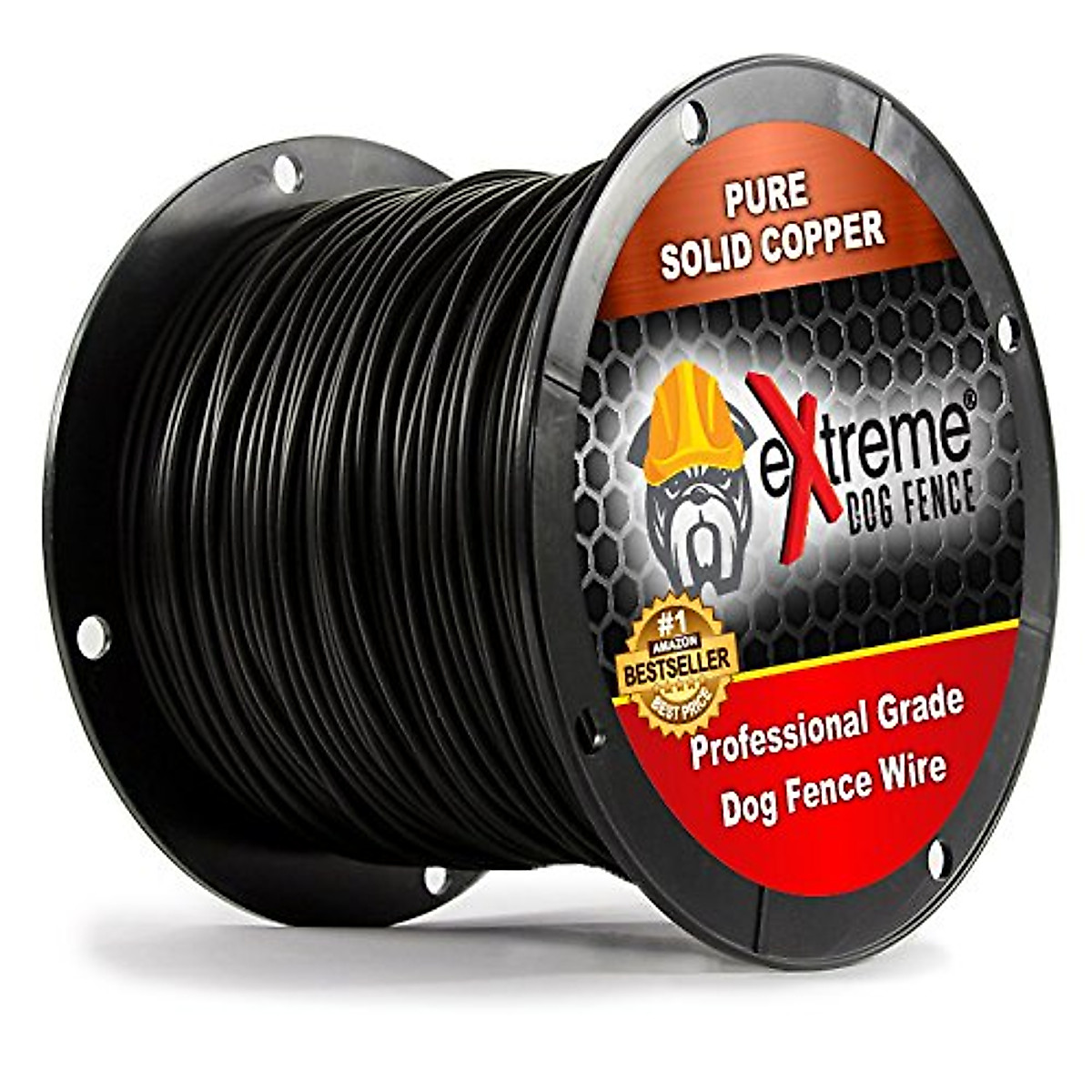 Universally Compatible Heavy Duty Electric Dog Fence Boundary Wire for All Models of Electric Fence for Dogs and Puppies or Cat Inground Pet Fence Systems - 1500' Heavy Duty
