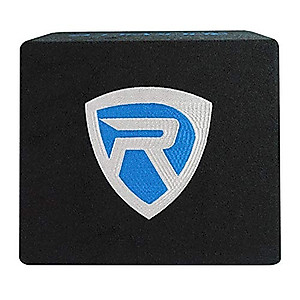 Rockville RVB10.1A 10" 500W Powered Car Subwoofer+Sub Enclosure Box+Amp Wire Kit