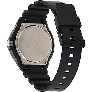 Casio Collection Men's Watch MRW-200H, Black/Red, 47.9 x 44.6 x 11.6 mm, Bracelet