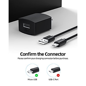 Micro USB AC Charger Fit for JBL Charge 3 2,Flip 4 3 2,Pulse 3 2,Wind Wind 2,Tuner FM Go Go2+ Clip Trip Plus Speaker Power Supply Adapter Cord