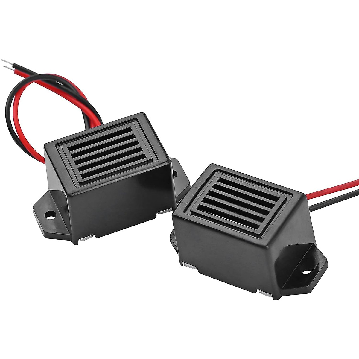 BNYZWOT Mini Buzzers with Leads Mechanical Buzzer 3V 400Hz Morse Code Mechanical Electronic Components 10Pcs