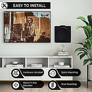 HumanCentric Wall Mount Compatible with Sonos Amp | Mounting Bracket for Sonos Wireless Amplifier | Mount Sonos Amp in Any Direction