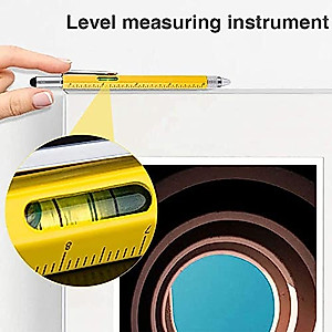 Ranen 6 in 1 Multitool Pen, Cool Gadgets for Men, Gifts for Dad, Stocking Stuffers for Men, Unique for Men