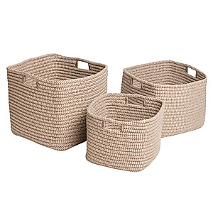 Colonial Mills Carter Basket - Natural 12"X12"X10"