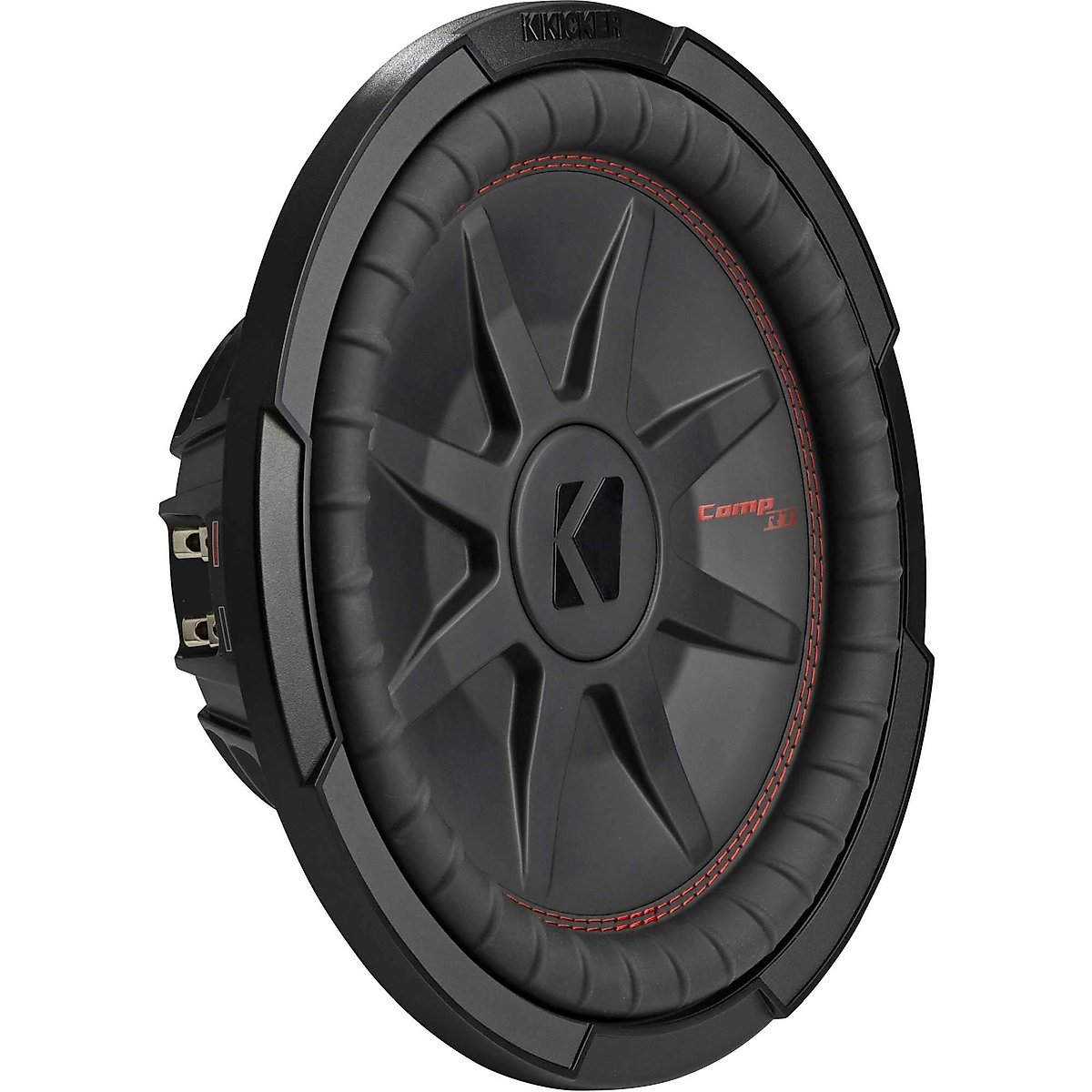 Kicker 12 Inch Comp RT Thin Woofer Includes Two 48CWRT122 2 Virtual 2 ohm Package