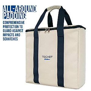 TECHEF - Stovetop Korean BBQ Non-Stick Grill Pan with Agni Portable Gas Stove Burner, Made in Korea (AGGPCB)