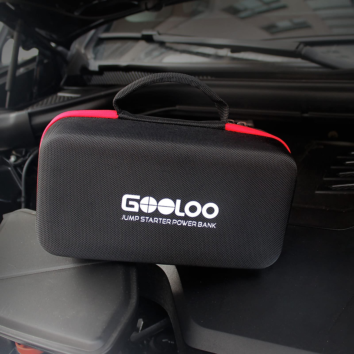 GOOLOO Eva Protection Case for GT4000 GT4000S GT6000 & GT3000 12V Jump Starters,Portable Hard Storage Case Car Tool Gadgets Carry Bag