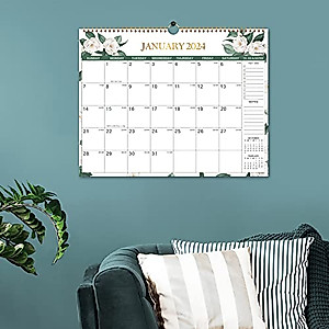 2023-2024 wall Calendar - Calendar 2023-2024 with Julian Date, July 2023 - December 2024, Twin-Wire-Bound, 14.8”x 11.57”, Thick Paper Perfect for Organizing & Planning, 6 Different Background Patterns