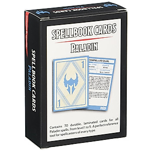 Gale Force Nine Dungeons & Dragons: Spell Book Cards: Paladin Deck Card Game