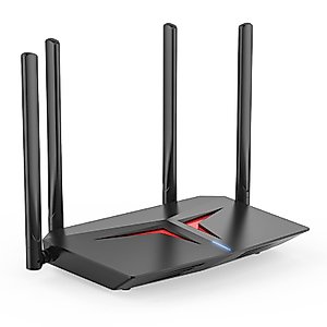 Smart WiFi 6 Router, Dual Band Gigabit Router(Wireless Speed Up to 1754 Mbps), Gaming, MU-MIMO, OFDMA, Parental Control