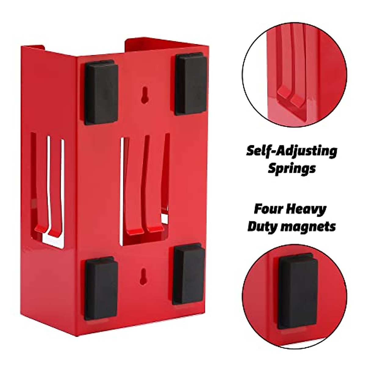 AIRTOON Magnetic Glove Dispenser, Disposable Gloves Box Holder, Glove Holder for Wall Mount, Magnetic Glove Box Holder