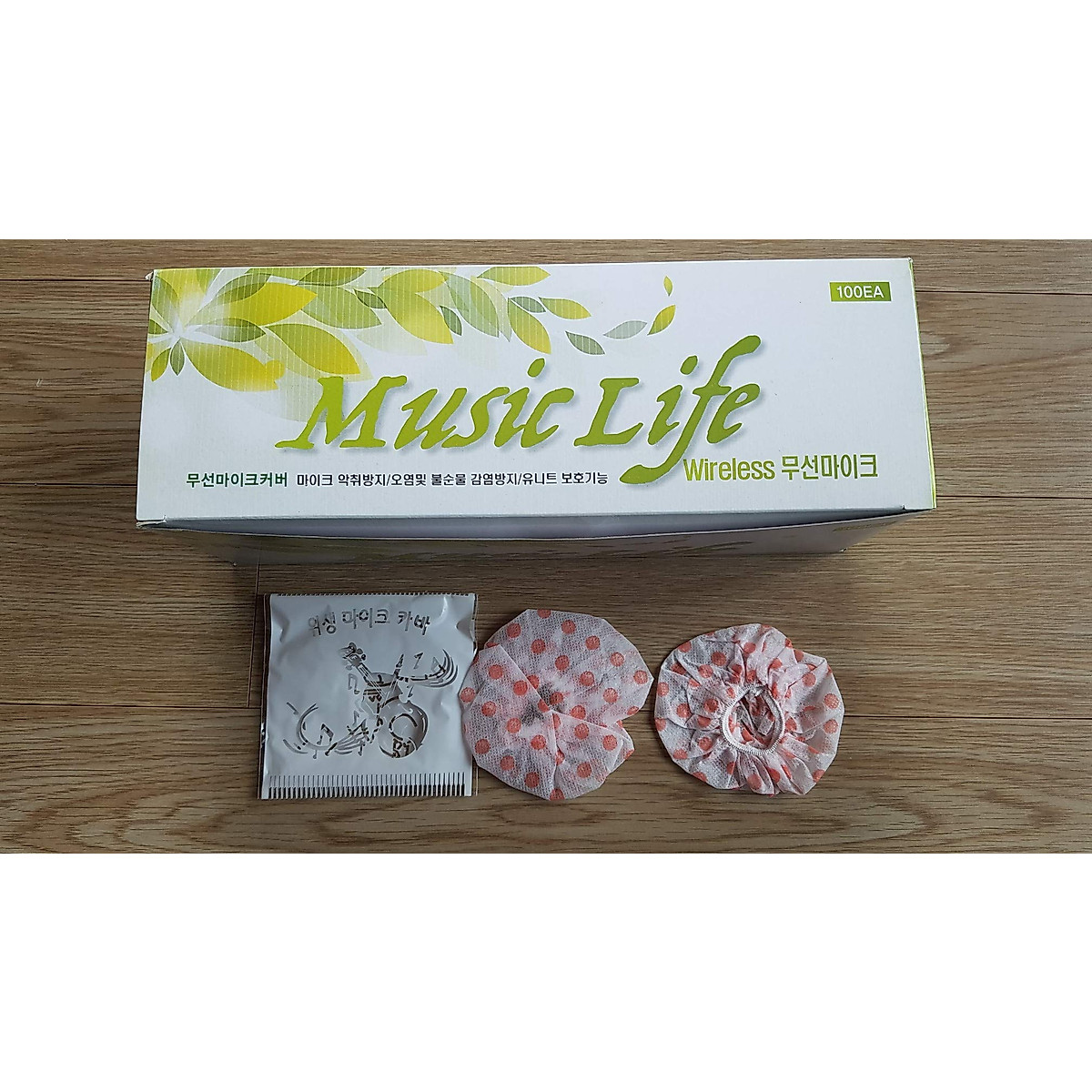 100 PCS (50 Pack) Microphone Covers Disposable Microphone Grill Covers Mic Hygiene Skin Cover Mic Cover Karaoke Sponge Cap