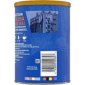 Maxwell House Half Caff Ground Coffee (11 oz Canister)