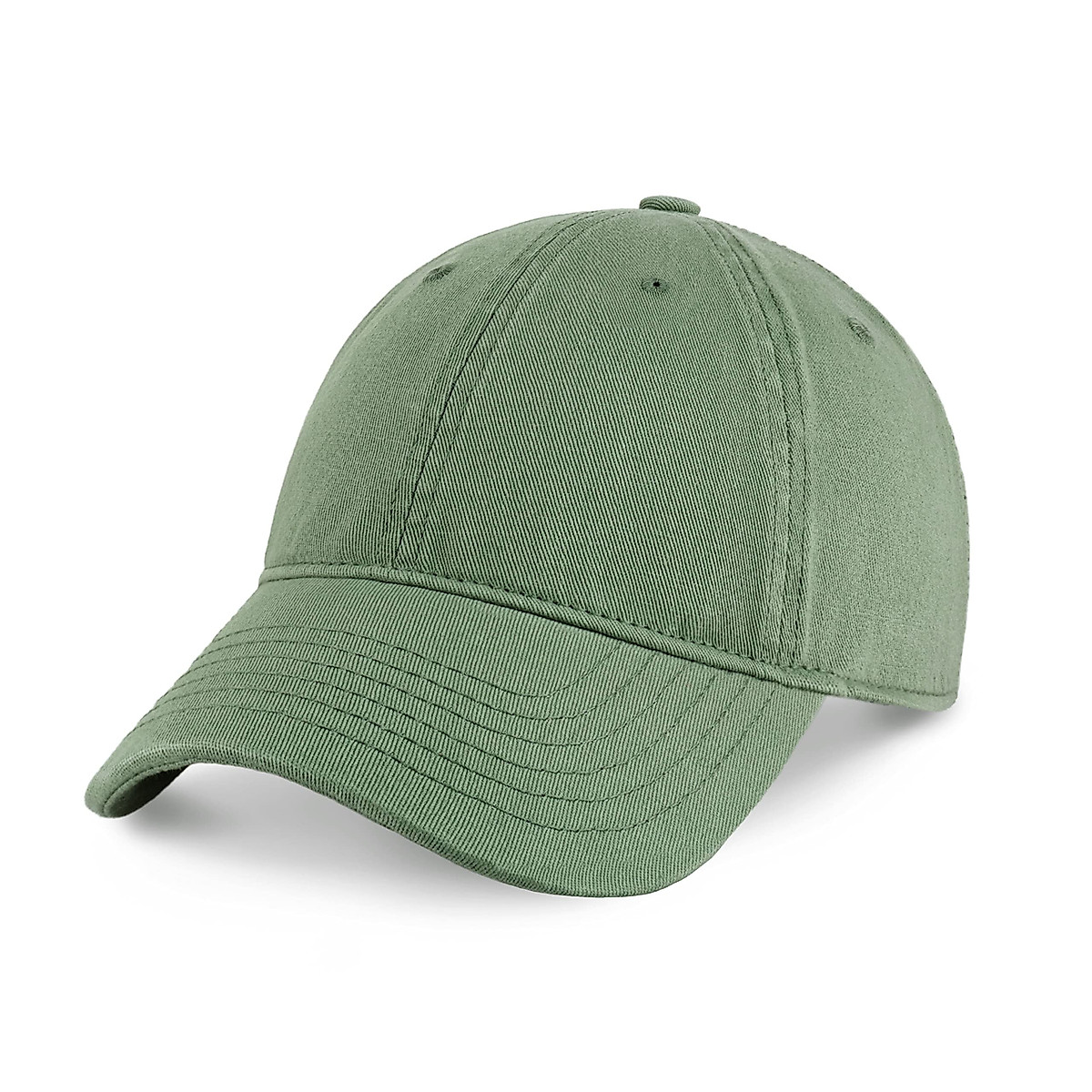 CHOK.LIDS Everyday Premium Dad Hat Unisex Cotton Baseball Cap for Men and Women Adjustable Lightweight Polo Style Curved Brim (Green Tea)