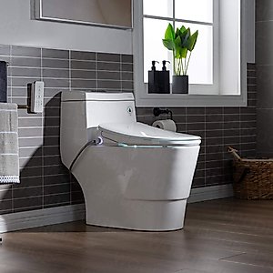 WOODBRIDGE T-0041 Toliet, White