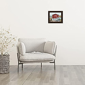 Space Art Deco, 11x14 Ornate Picture Frame Without Mat for 11x14 Photo,Shatter-Resistant Glass Sawtooth Hangers Wall Mount Display(Color Brown)