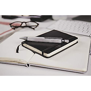 STAEDTLER 441CONB2-9 Concrete Premium Retractable Ballpoint Pen - Medium Line Width, Grey (Pack of 1)