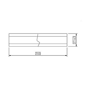 Guyker Two-Way Radius Sanding Block for Fret Leveling Fingerboard - Aluminum Sanding Beam Luthier Tool for Guitar & Bass Repair & Maintenance CNC Machined (1 Piece, Radius 12” + 16”)