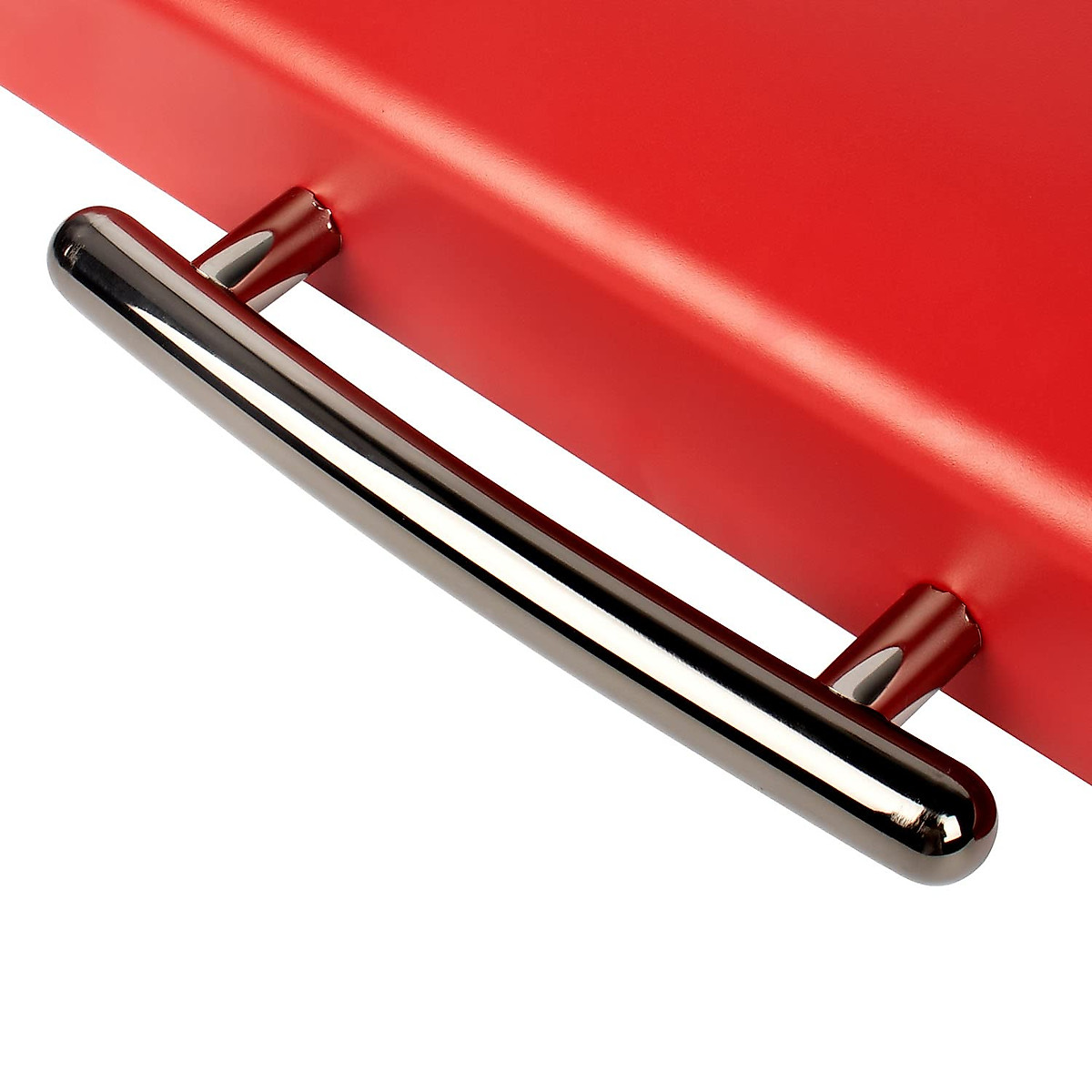 Hard Cover Hood with Temperature Gauge for Blackstone 22 inch Table Top Griddle, 5011 Griddle Hood for Blackstone 22" Grill, Red