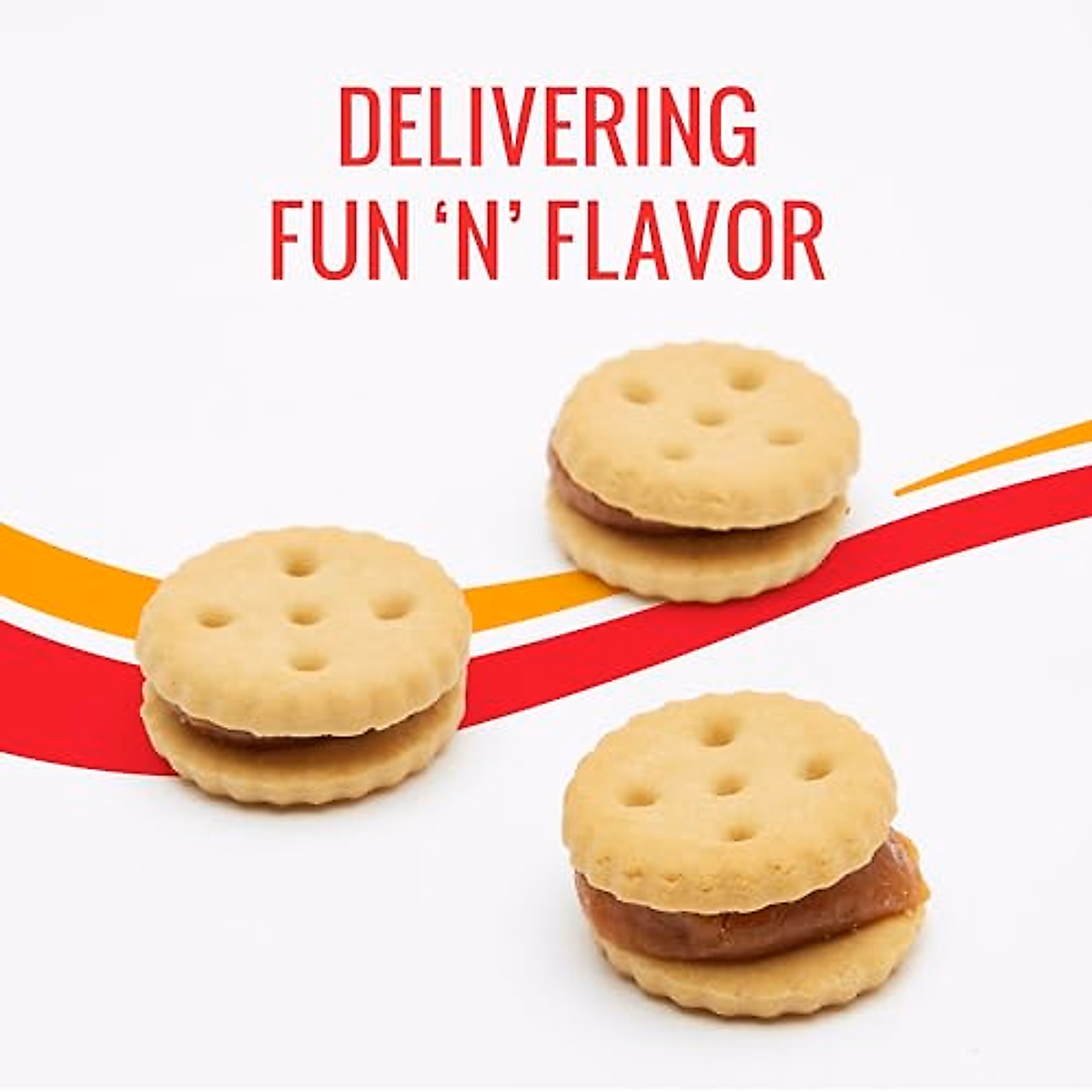 Good 'n' Tasty Triple Flavor Stacks with Peanut Butter, 3.5 Ounces, Bite Sized Snacks for Dogs with Premium Chicken and Real Peanut Butter