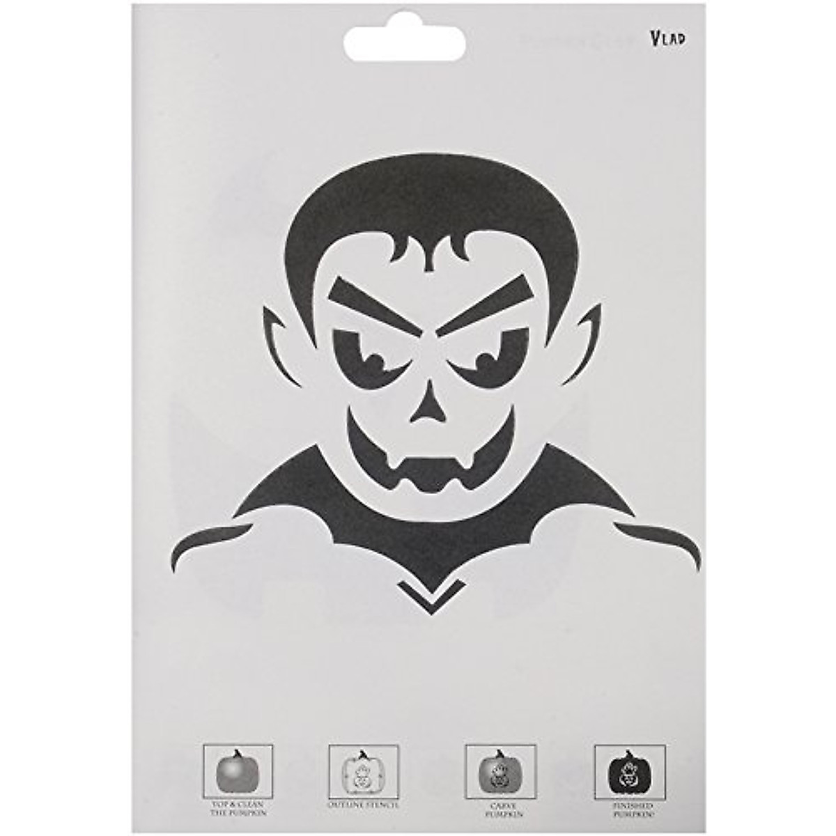 Loftus International Kids Pumpkin Quick Sticker & Tools Pumpkin Carving Kit (9 Piece), Orange