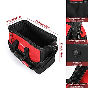 Goldblatt 8 Pieces Masonry Hand Tool Set Includes Finishing Trowel, Gauging Trowel, Groover, Edger, Extruded Alloy Float, Wood Float and Wire Twister, Organized in Tool Bag