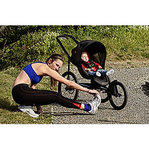 phil&teds Sub 4 World's Fastest Jogger, Black