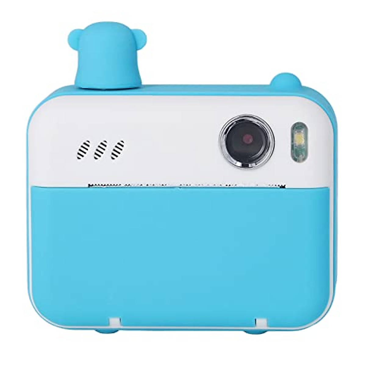 Camera for Kids, Child Selfie Camera Toy with 2.4in LCD Screen, Dual Lens HD 1080P Thermal Printing Camera with Lanyard Boys Girls (Sky Blue)