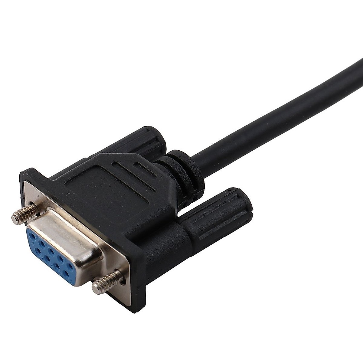 Qtqgoitem PC-TTY RS232 DB9 Female to DB15 Male PLC Cable 2.9 Meters 9.5Ft for Siemens S5 (model: 082 a15 2fb f04 bc8)