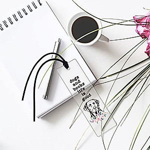 Dogs and Books Life is Good Labrador Retriever Dog Inspirational Bookmark Gifts for Labrador Retriever Dog Lover Owner Girl Daughter, Bookworm Friends Sister Female Gifts - Inspirational Bookmark