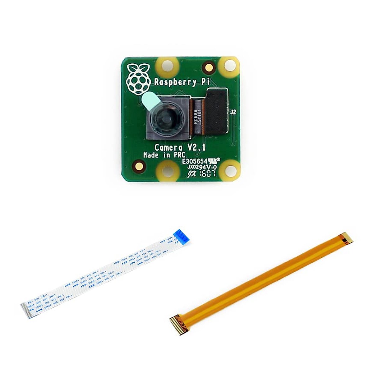 waveshare Kit Compatible with Offical Raspberry Pi Camera V2.1 and CM3/3+/4 Jetson Nano Jetson Xavier NX Support 1080p30 720p60 and 640x480p90 Video Record Comes with 15cm FPC Camera Cable