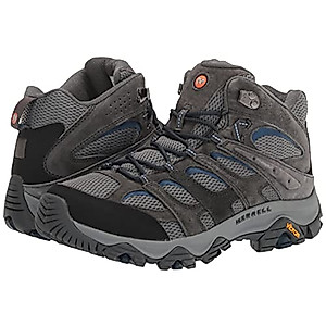 Merrell Men's Moab 3 Mid Hiking Boot, Granite, 10