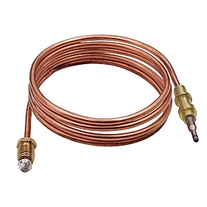 39.5"Gas Heater Thermocouple Replacement 098514-01 for compatible with Desa LP Glow Warm Comfort Glow Vent-Free Wall Heaters 098514-02 71-031-0120 SSN18TB SSL18TB MD200TBE