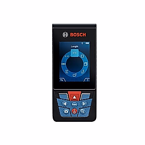 Bosch GLM400C Blaze Outdoor 400ft Bluetooth Connected Laser Measure with Camera and AA Batteries
