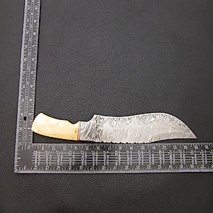 PAL 2000 KNIVES BOW-9293 Handmade Damascus Steel 15 Inches Hunting Knife With Sheath