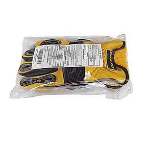 Intra-FIT Rose Pruning Gloves Thorn Proof, Embroidery Leather Gardening Gloves with Extra Long Forearm Protection