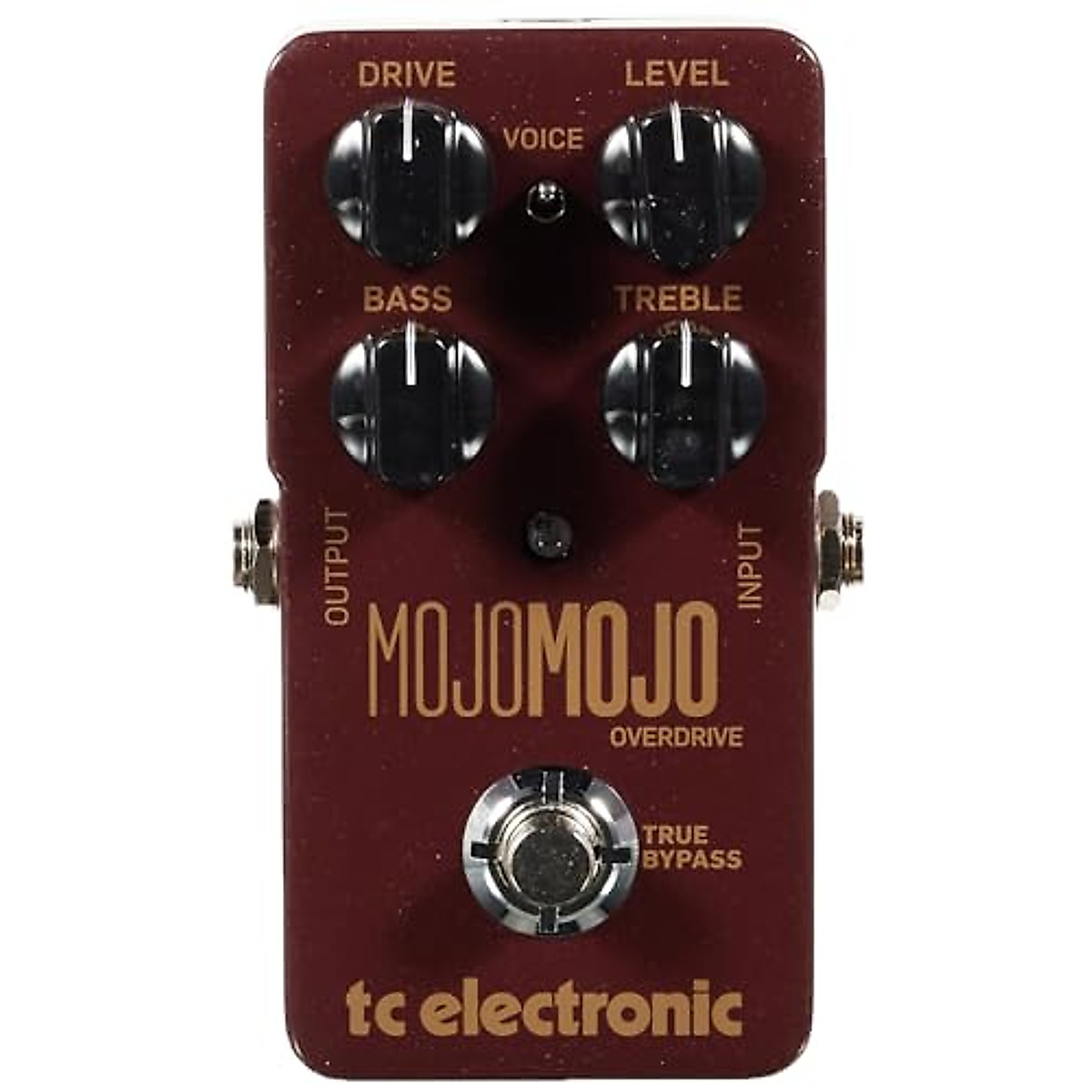 TC Electronic MOJOMOJO OVERDRIVE Exceptional Overdrive Pedal with Extra Headroom, Precise Controls and a Voicing Switch